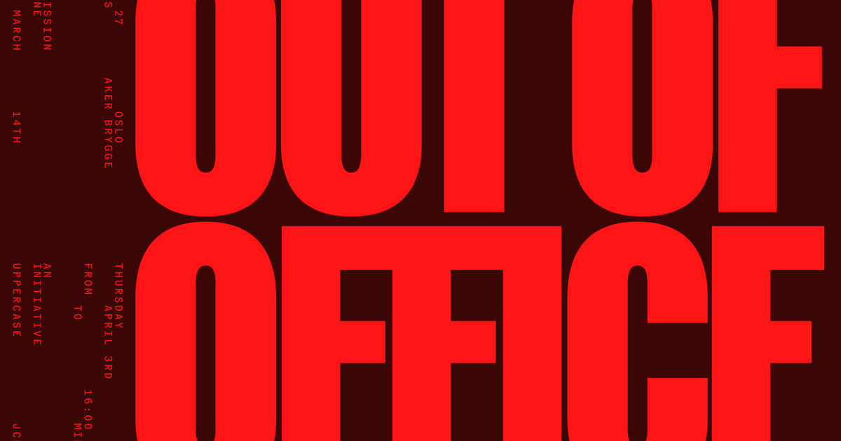 Out of Office Exhibition: Digital kunst tar over Aker Brygge – Grafill