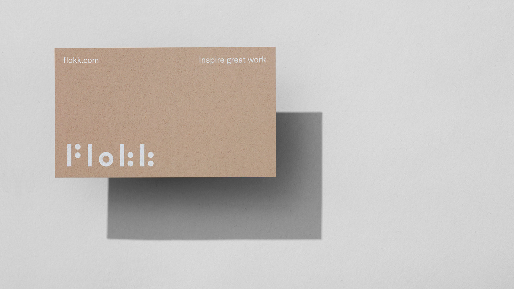 Visuell identitet for Flokk – Grafill