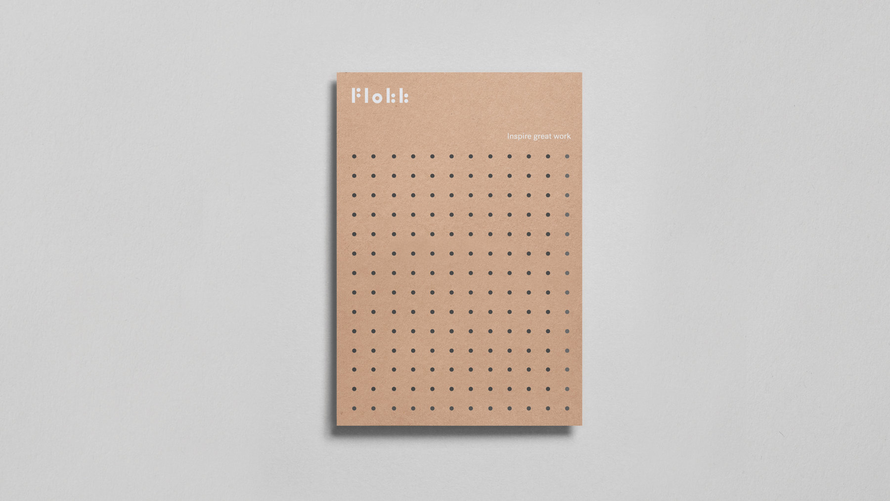 Visuell identitet for Flokk – Grafill