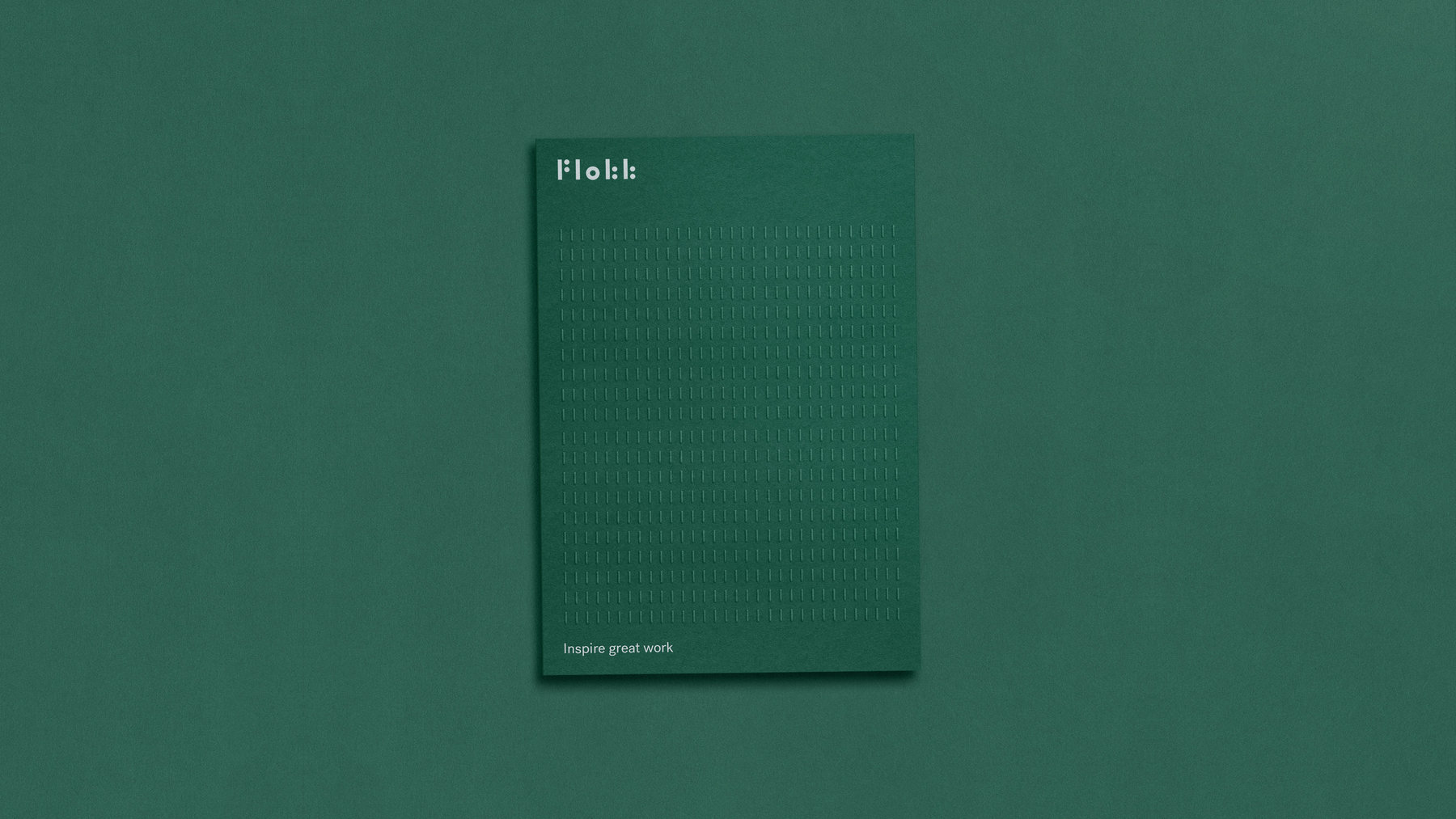 Visuell identitet for Flokk – Grafill